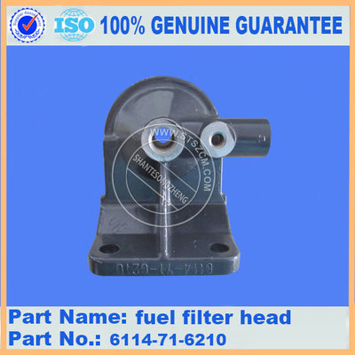 6114-71-6210 PC300-7 fuel filter head made in japan genuine Komatsu