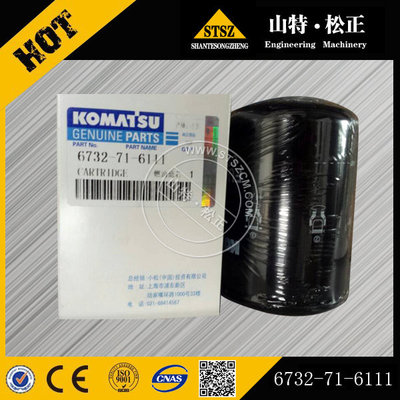 6732-71-6111 oil filter genuine komatsu oil cartridge