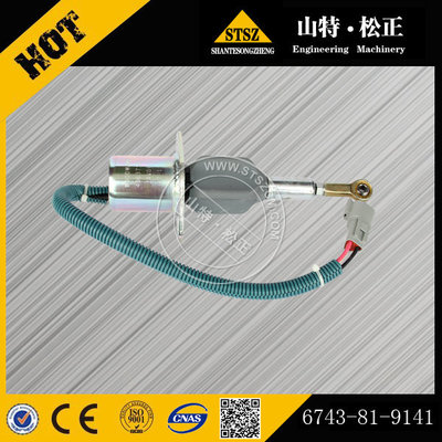 6743-81-9141 solenoid valve komatsu electrical parts PC360-7