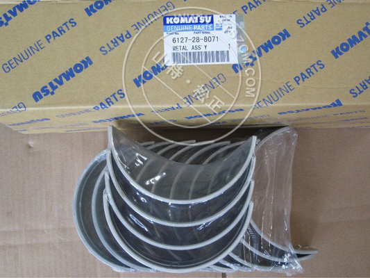6127-28-8071 metal assy komatsu bulldozer engine crankshaft metal