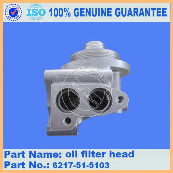 PC450-8 oil filter head 6217-51-5103 komatsu spare parts