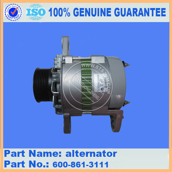 600-861-3111 PC300-7 alternator Komatsu engine parts made in japan