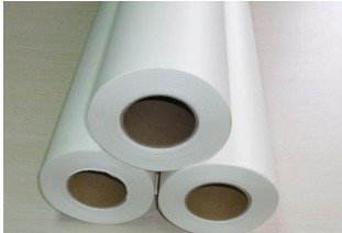 85gsm / 100gsm White Inkjet Transfer Paper Roll , Textiles Heat Transfer Paper