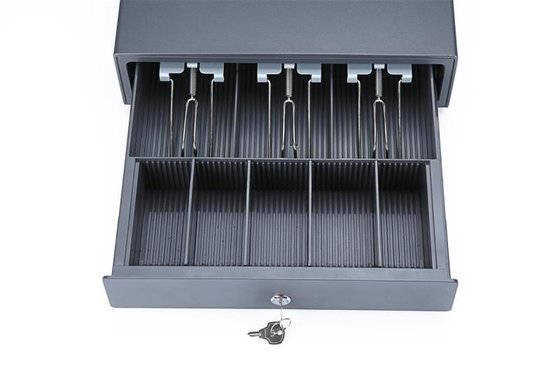 Red new small smart 330 cheap metal Fashion Modern money box POS terminal cabinet cash register drawer parts manufacture