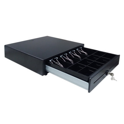 5 bills and 8 coins with RJ12 interface 410W*415L*100H(mm) heavy duty cash drawer register for POS cashier storage boxes