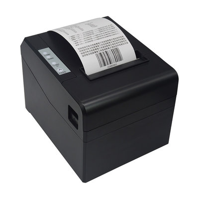 Black Color 80mm USB&LAN auto-cutter digital printing machine for retail restaurant ePOS system thermal receipt printer