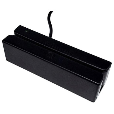 China Manufatcurer of Black MSR 009 POS System Machine Magnetic Stripe Card Reader USB MSR Card Reader