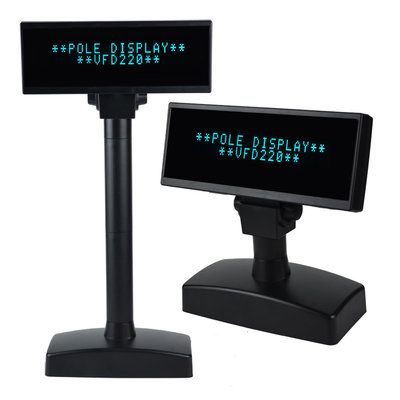 POS System Machine Customer Pole Bluetooth Port VFD 20 columns 2 lines Customer Display for Sale