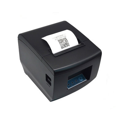 3 inch Black / White USB&LAN&RS232 Desktop Receipt Printer Auto Cutter POS System 80mm Thermal Receipt Printer