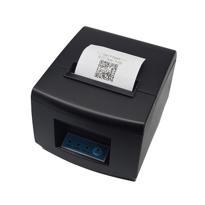 3 inch Black / White USB&LAN Kitchen Receipt Printer Android iOS Windows POS System 80mm Thermal Receipt Printer