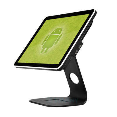 Single 15 inch LCD Monitor Point of Sale Cash Register for small business retail vending Android POS terminal