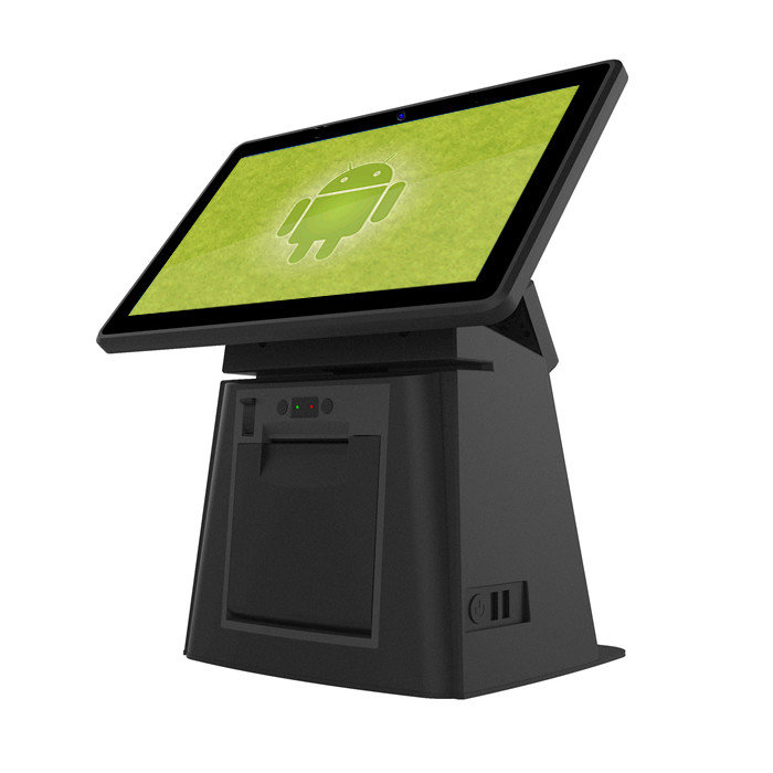 lottery wireless retail all in one mini wifi bluetooth android touch screen POS machine with thermal receipt Printer