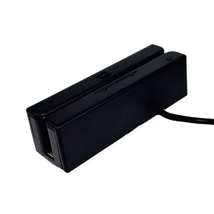 USB Mini 1 2 3 tracks cash register POS systems machine cash drawer barcode scanner accessory MSR Magnetic Card Reader