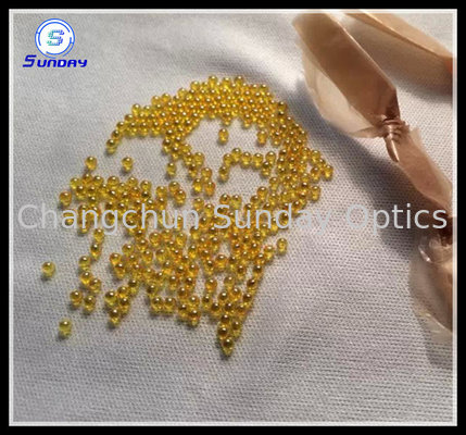 ZnSe Infrared ball lens and half ball lens in stock 4mm