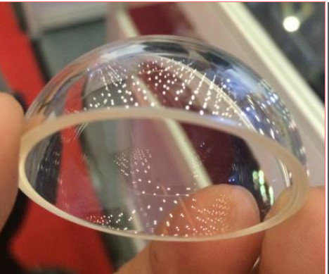 High precison Dome Lenses bk7 k9 fused silica sapphire 3mm to 400mm AR Coated