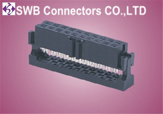 2mm IDC Connector , Press Flat Cable Type Wire To Board Idc Female Connector