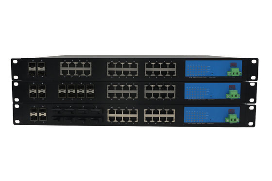 High Speed Gigabit Ethernet Network Switch , 28/20 Ports With SFP Slot Ethernet Switch