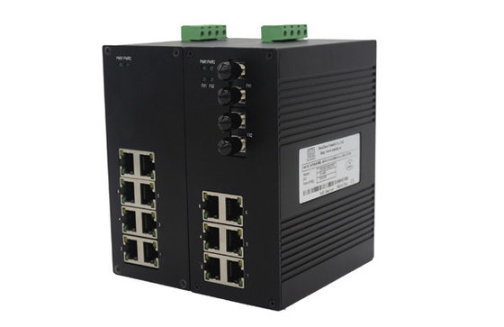 Durable Eight Port Unmanaged Industrial Ethernet Switch IEEE802.3 IEEE802.3u Protocol