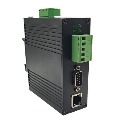 12~48VDC Power Input Modbus Ethernet Gateway Industrial Grade EMC Design