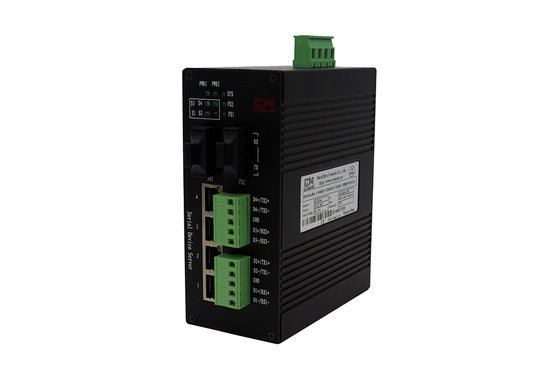 4 Channel RS-485 To TCP/IP Serial Port Server 1.2Gbps Switching Bandwidth