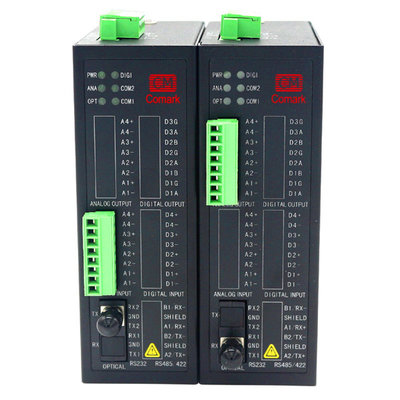Multi Port Fiber Media Converter , Analog Signal Ethernet To Optical Converter