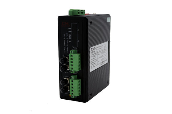 Compact Design Optical Communications Repeater Support 1~2 Fiber Optic Ports