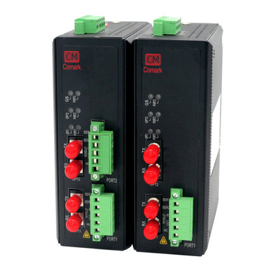 DH&DH+ Fiber Optic Converter With ST/SC/FC Interface Optional DIN Rail Mounted