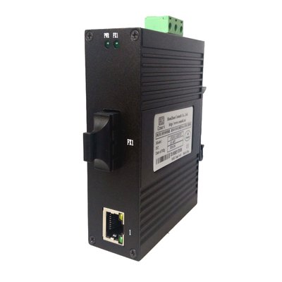 Industrial Grade Fiber Optic Transceiver With 1~2 Fast Ethernet Ports