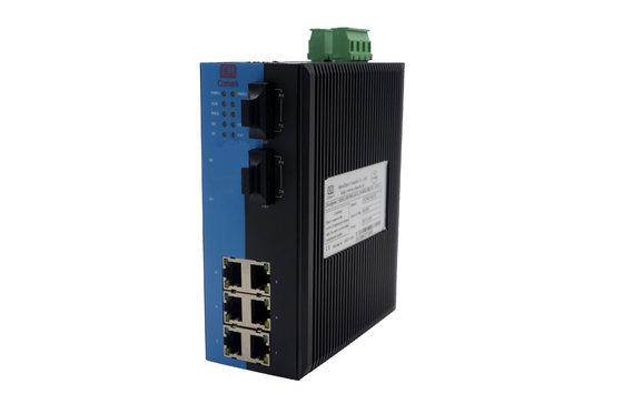 10/100M Industrial Managed Ethernet Switch With 2 1000M SFP Slots 10 Port
