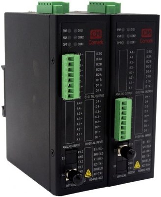 4~20mA Current Analog Signal To Fiber Optic Converter 1-4 Channel IP30 Protection