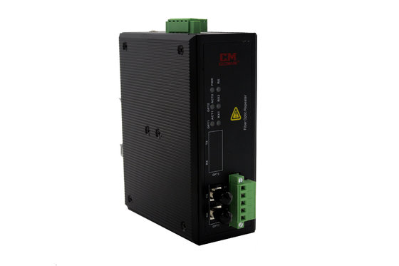 DH&DH+ Serial Data To Fiber Optic Converter Wall Mounting / DIN Rail Mounting