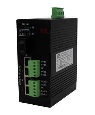RS-485 Serial Port Industrial Modbus Gateway 4 Channel  Isolated Voltage 500V AC