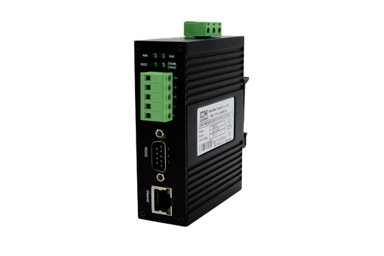 Durable Modbus Ethernet Gateway Wide Range Voltage 12~48V DC Power Input Serial Port