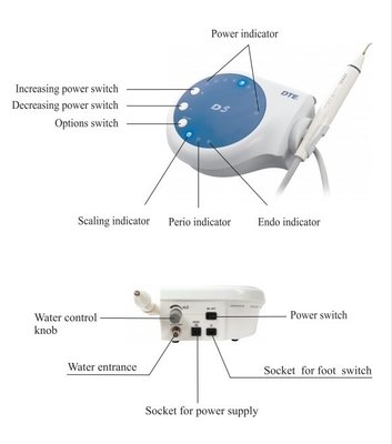 Woodpecker® Ultrasonic Scaler DTE D5 SATELEC Compatible