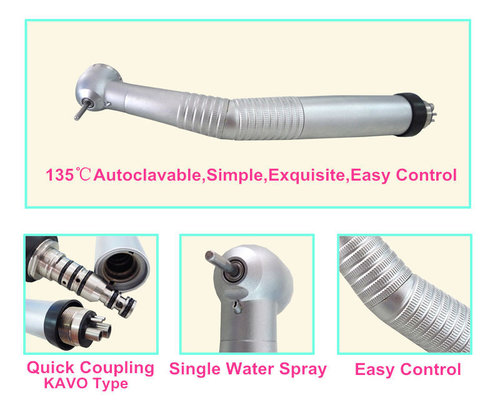 Air Turbine Dental Handpiece High Speed Quick Coupling Handpiece Compatible with KAVO MULITflex system