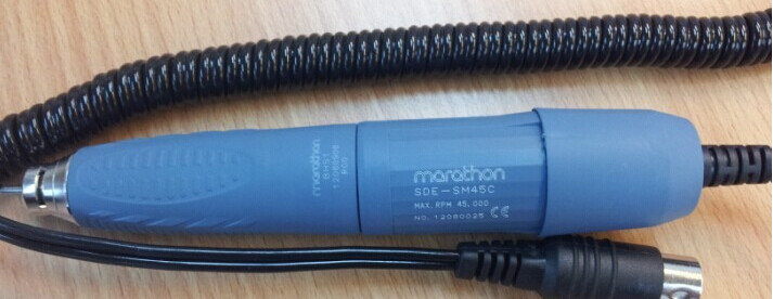 Saeyang SM45C 45000 brush handpiece / Korea micromotor handpiece MARATHON SAEYANG SDE-SM45C 45000rpm