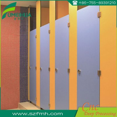 12mm Waterproof HPL Compact Laminate  Toilet Cubicle Partition