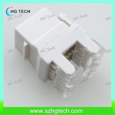 China APE018 UTP Cat6 Keystone Jack 180 Degree supplier