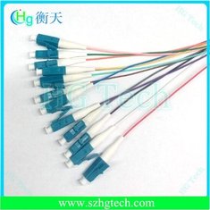 China 0.9mm Pigtail Fibra Optica LC For Fiber Optic Terminal Box, 12 Colors Fiber Cable supplier