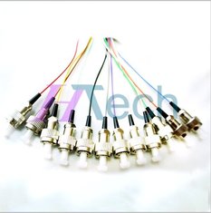 China 1 Meter FC/UPC Singlemode 4Cores Fiber Optic Pigtail 0.9MM supplier