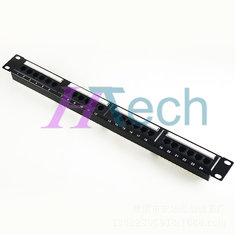 China CAT.6 24 port UTP 8p8c rj45 Patch Panel supplier