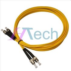 China ST-ST SM 9/125 Duplex 2.0MM 10M Fiber Optic Jumper supplier