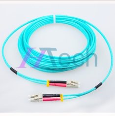 China 5M LC/LC OM3 50/125 Duplex  Fiber Optic Patch Cord 2.0MM supplier