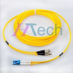 China 5M FC/LC Singlemode Duplex Fiber Optic Patch Cable supplier