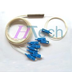 China 1*8 PLC Fiber Optic Coupler with SC/UPC connector for FTTH supplier