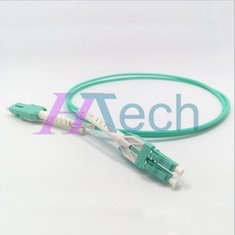 China Unitboot LC/LC 50/125 OM3 Duplex Fiber Optic Patch Cord supplier