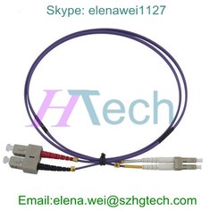 China 40Gb Duplex SC/LC OM4 Fiber Patch Cable 2.0MM LSZH supplier
