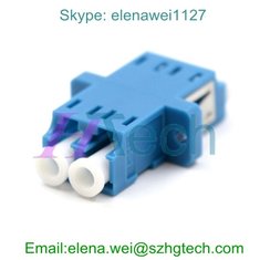 China SM Duplex LC Fiber Optic Coupler,Used in ODF,Connected with Fiber Patch Cord supplier