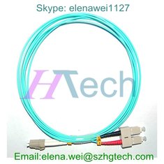 China 50/125um Duplex OM3 Fiber Optic Patch Cord LC/SC supplier