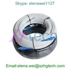 China SC/SC Drop Cable Fiber Optic Patch Cord Singlemode, 1/2Core supplier